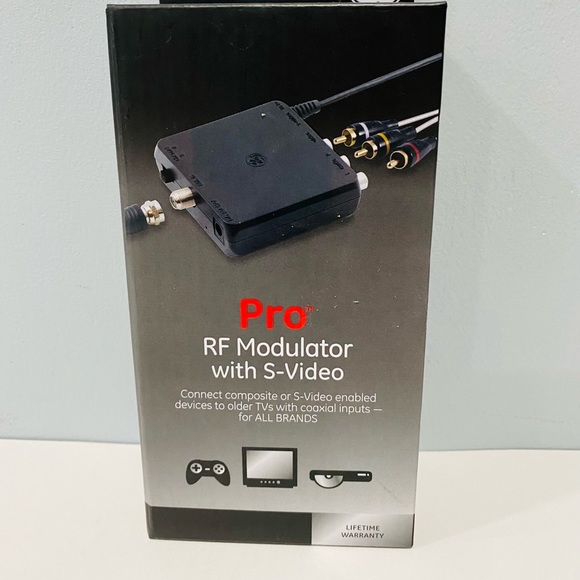Office | New Ge Pro Rf Modulator With Svideo For All Brand | Poshmark